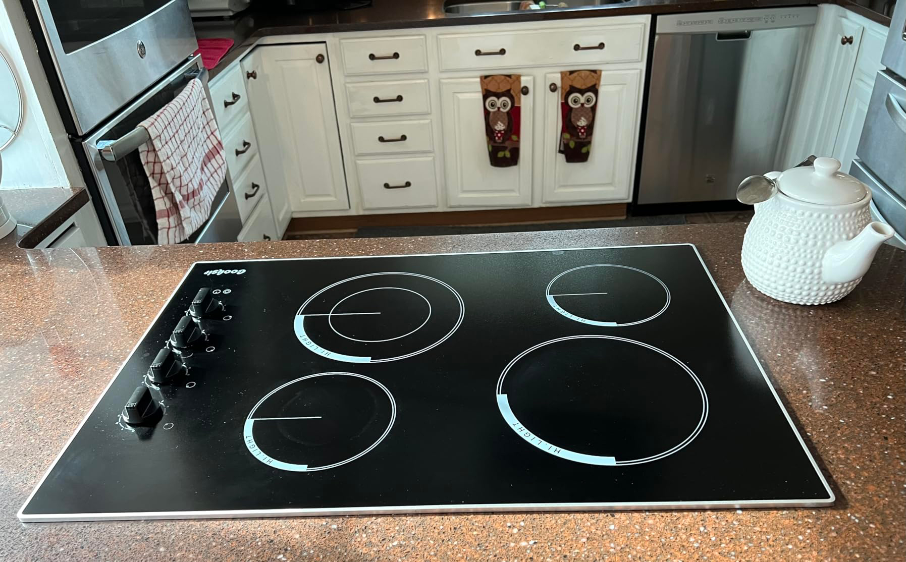 Interesting Electric 4 Burner Cooktop Photos